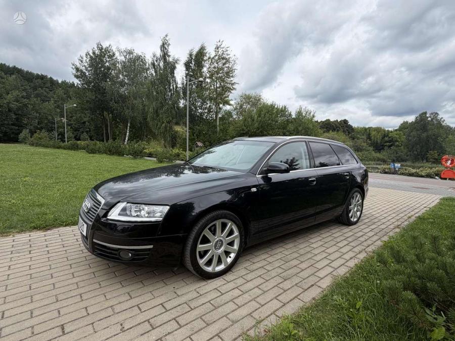 Черный Ауди А6 2008 в Вильнюс, объемом двигателя 2.97 л и пробегом 322 тыс. км за 3890 €, фото 3 на AUTOMOTO.COM.LV