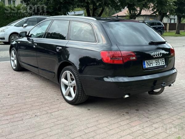 Black Audi A6 2008 in Riga, with an engine capacity of 3.00 L and mileage of 0 thousand km for 3400 €, photo 5 on AUTOMOTO.COM.LV