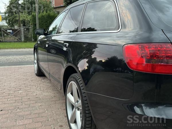 Black Audi A6 2008 in Riga, with an engine capacity of 3.00 L and mileage of 0 thousand km for 3500 €, photo 6 on AUTOMOTO.COM.LV