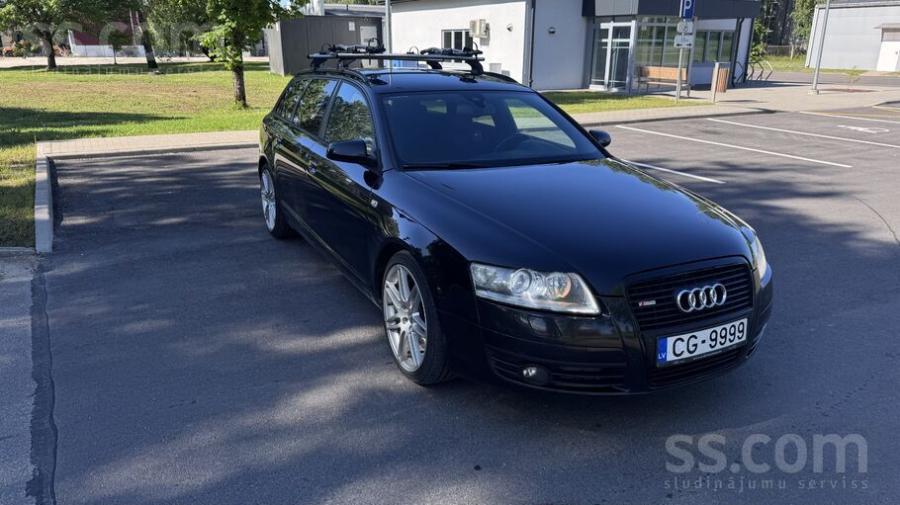 Melns Audi A6 2008 Aizkraukle, ar dzinēja tilpumu 3.00 L un nobraukumu 339 tūkst. km par 4900 €, foto 3 vietnē AUTOMOTO.COM.LV