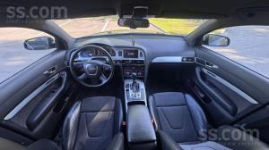 Melns Audi A6 2008 Aizkraukle, ar dzinēja tilpumu 3.00 L un nobraukumu 339 tūkst. km par 4900 €, foto 7 vietnē AUTOMOTO.COM.LV