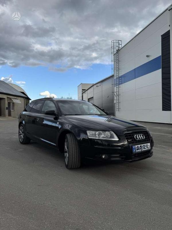Black Audi A6 2008 in Vilnius, with an engine capacity of 2.97 L and mileage of 291 thousand km for 4999 €, photo 4 on AUTOMOTO.COM.LV