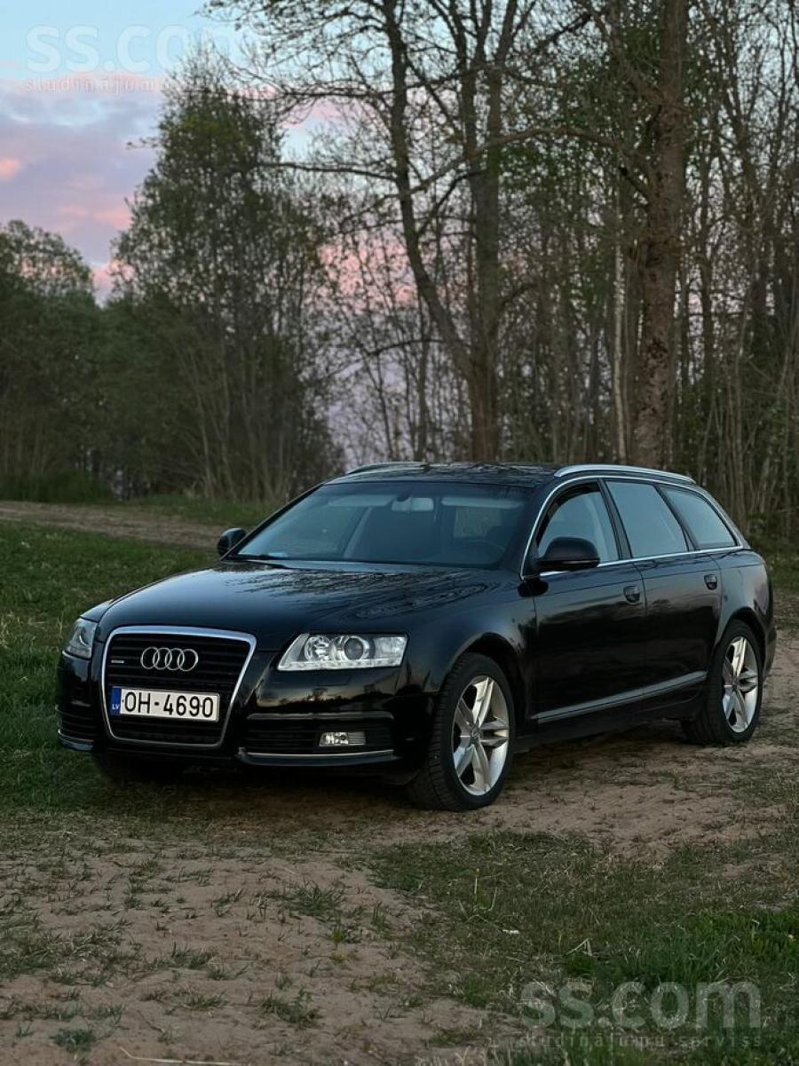Black Audi A6 2008 in Rezekne, with an engine capacity of 3.00 L and mileage of 315 thousand km for 6850 €, photo 4 on AUTOMOTO.COM.LV
