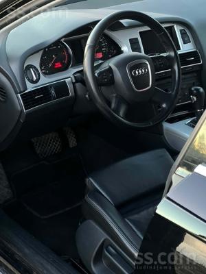 Black Audi A6 2008 in Rezekne, with an engine capacity of 3.00 L and mileage of 315 thousand km for 6850 €, photo 5 on AUTOMOTO.COM.LV