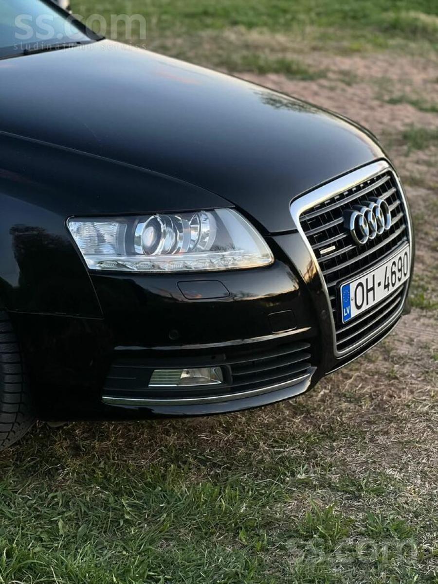 Black Audi A6 2008 in Rezekne, with an engine capacity of 3.00 L and mileage of 315 thousand km for 6850 €, photo 8 on AUTOMOTO.COM.LV