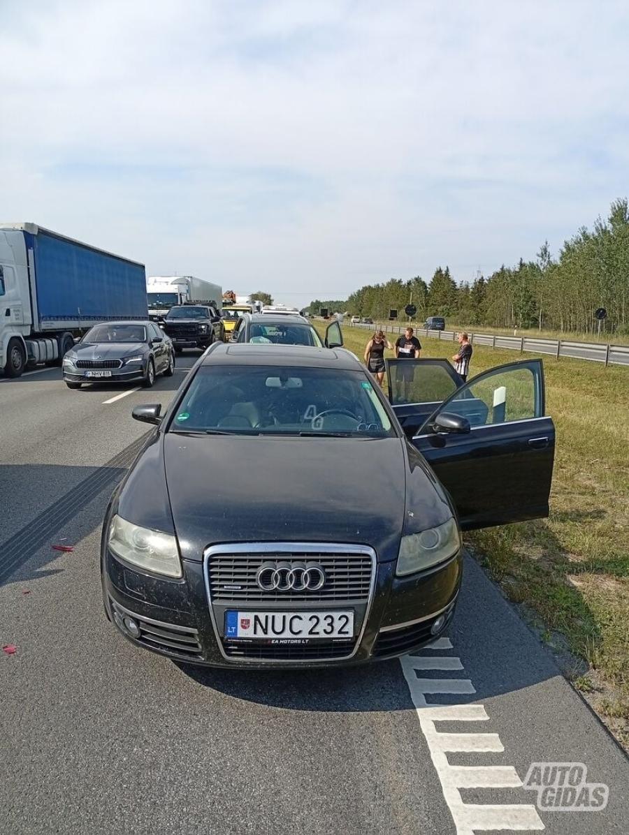 Melns Audi A6 2008 Viļņa, ar dzinēja tilpumu 3.00 L un nobraukumu 399 tūkst. km par 1200 €, foto 1 vietnē AUTOMOTO.COM.LV