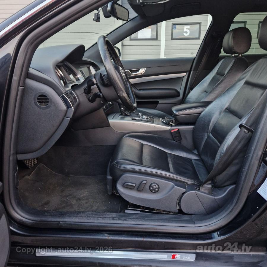 Melns Audi A6 2008 Tartu, ar dzinēja tilpumu 3.00 L un nobraukumu 398 tūkst. km par 2890 €, foto 3 vietnē AUTOMOTO.COM.LV