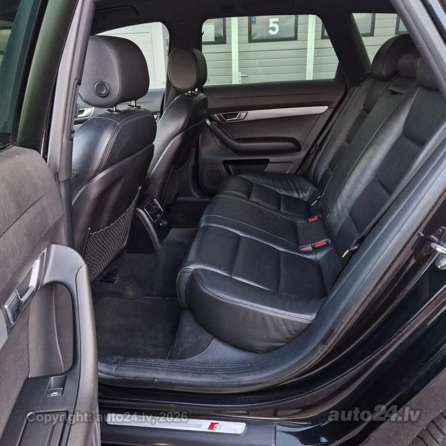 Melns Audi A6 2008 Tartu, ar dzinēja tilpumu 3.00 L un nobraukumu 398 tūkst. km par 2890 €, foto 8 vietnē AUTOMOTO.COM.LV
