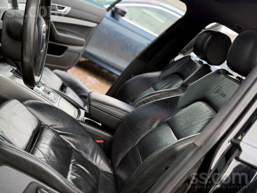 Melns Audi A6 2008 Rīga, ar dzinēja tilpumu 3.00 L un nobraukumu 422 tūkst. km par 3750 €, foto 11 vietnē AUTOMOTO.COM.LV