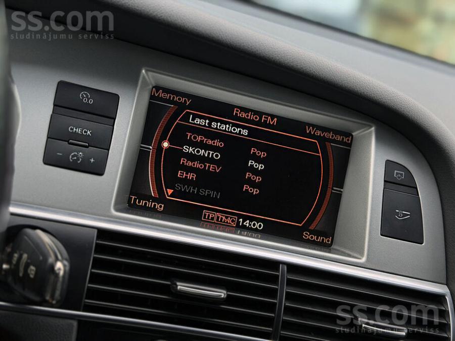 Melns Audi A6 2008 Rīga, ar dzinēja tilpumu 3.00 L un nobraukumu 422 tūkst. km par 3750 €, foto 20 vietnē AUTOMOTO.COM.LV