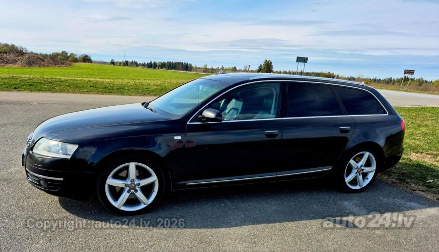 Melns Audi A6 2008 Tallina, ar dzinēja tilpumu 3.00 L un nobraukumu 345 tūkst. km par 5000 €, foto 3 vietnē AUTOMOTO.COM.LV