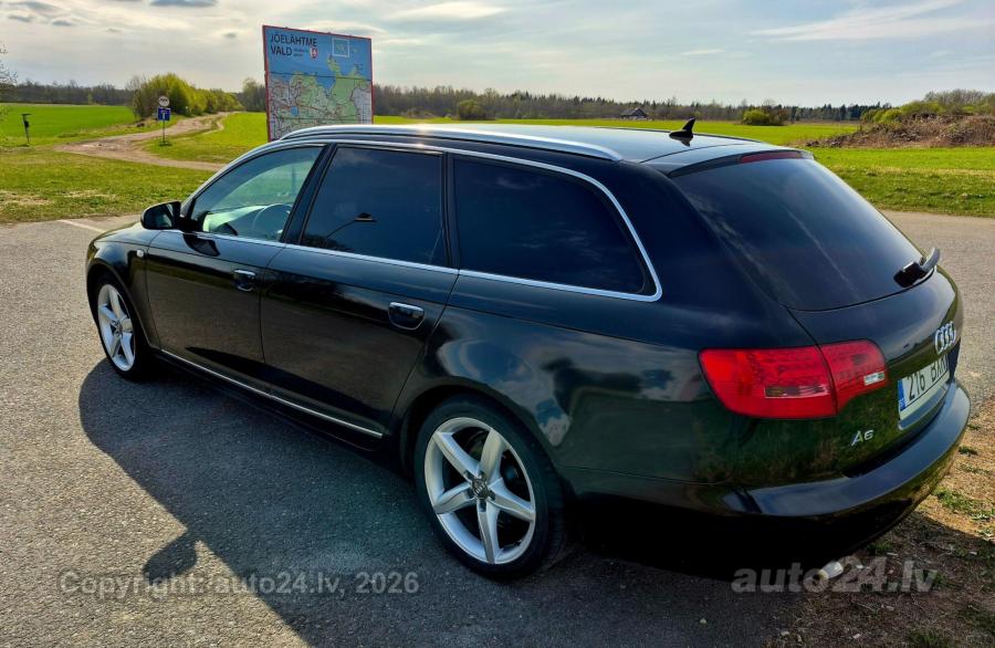 Melns Audi A6 2008 Tallina, ar dzinēja tilpumu 3.00 L un nobraukumu 345 tūkst. km par 5000 €, foto 5 vietnē AUTOMOTO.COM.LV