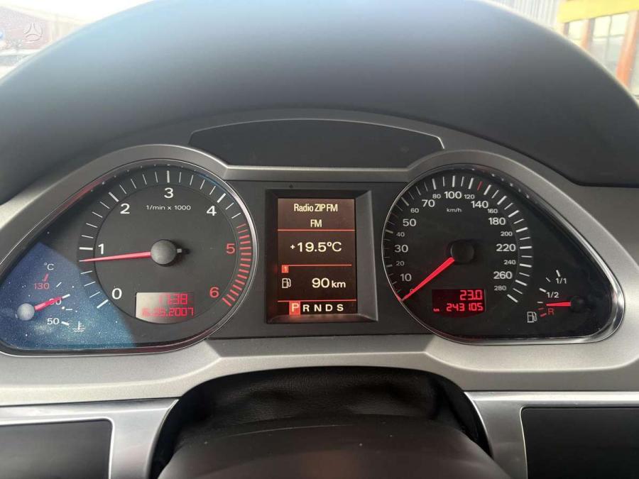 Черный Ауди А6 2008 в Вильнюс, объемом двигателя 2.97 л и пробегом 243 тыс. км за 6200 €, фото 22 на AUTOMOTO.COM.LV