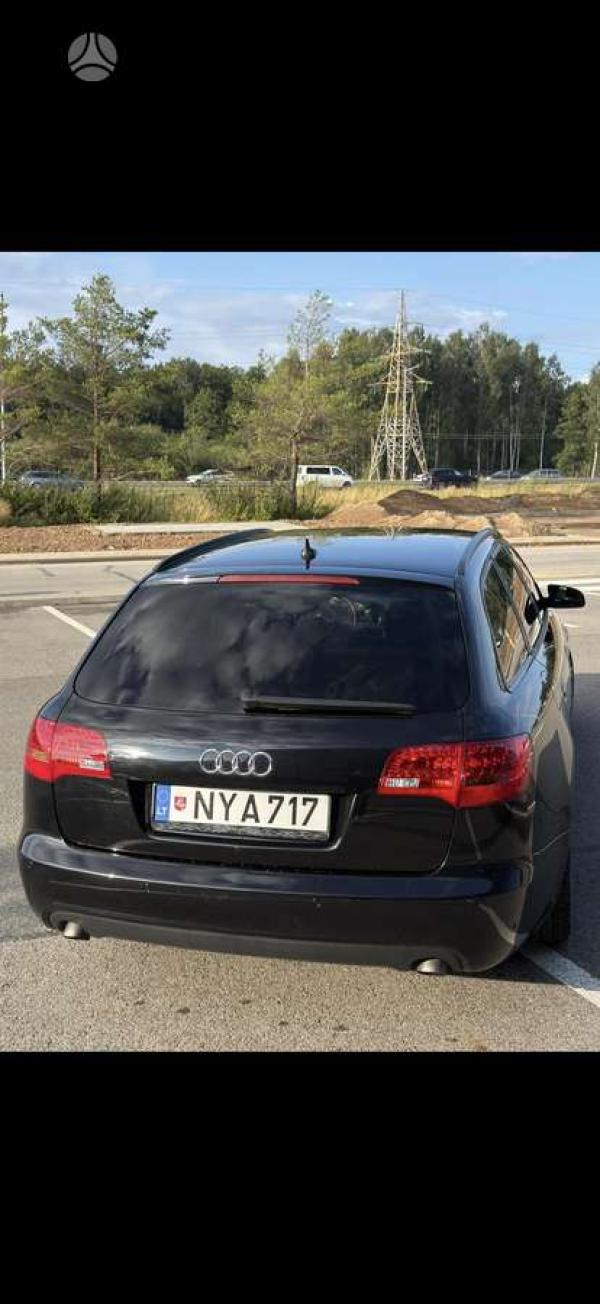 Black Audi A6 2008 in Kaunas, with an engine capacity of 2.70 L and mileage of 360 thousand km for 3300 €, photo 4 on AUTOMOTO.COM.LV