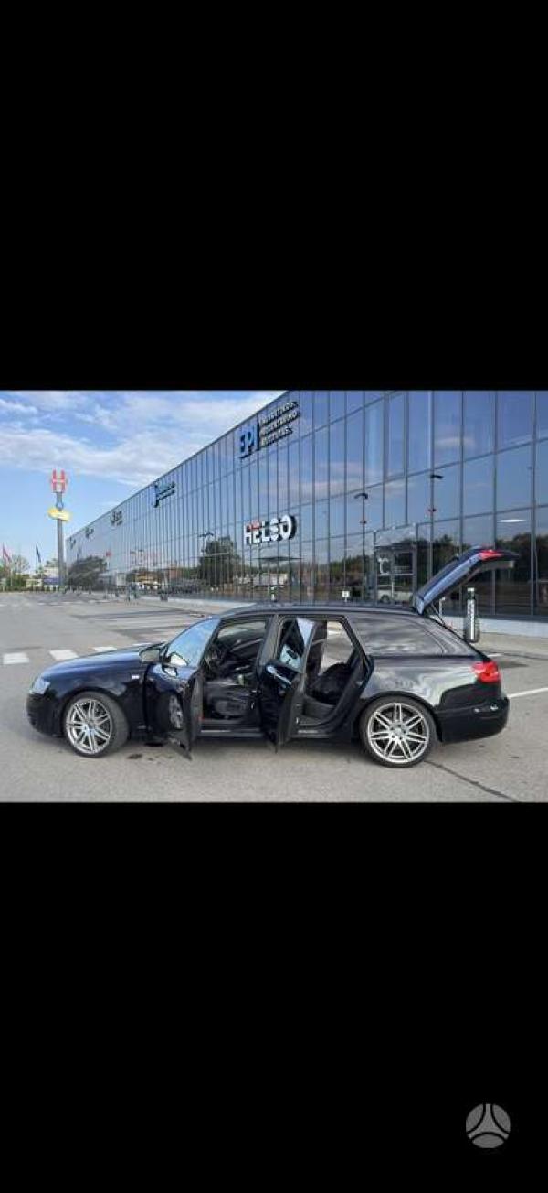 Black Audi A6 2008 in Kaunas, with an engine capacity of 2.70 L and mileage of 360 thousand km for 3300 €, photo 5 on AUTOMOTO.COM.LV