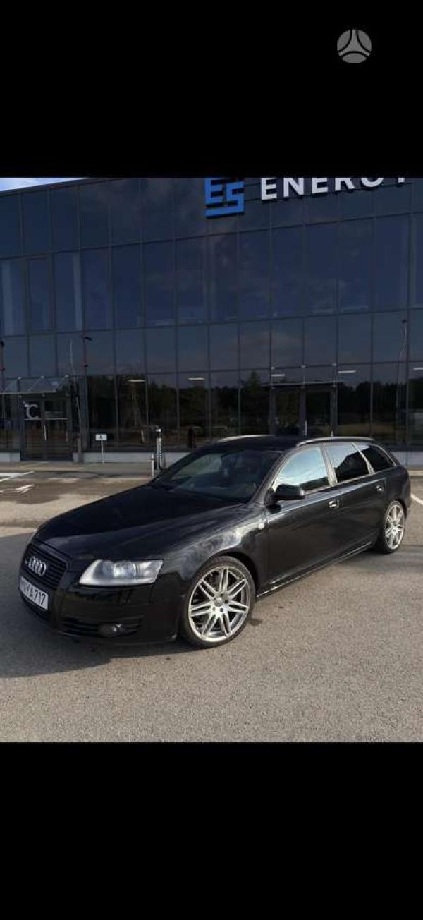 Black Audi A6 2008 in Kaunas, with an engine capacity of 2.70 L and mileage of 360 thousand km for 3300 €, photo 6 on AUTOMOTO.COM.LV
