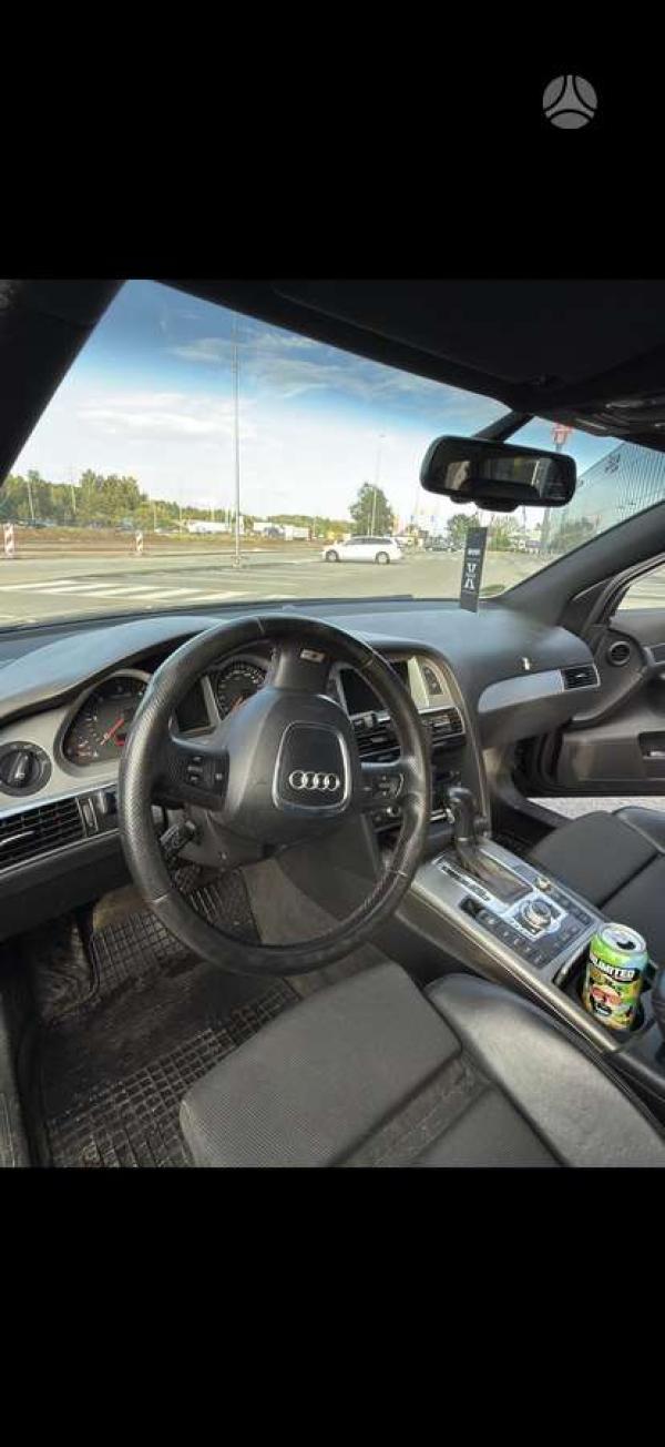 Black Audi A6 2008 in Kaunas, with an engine capacity of 2.70 L and mileage of 360 thousand km for 3300 €, photo 8 on AUTOMOTO.COM.LV