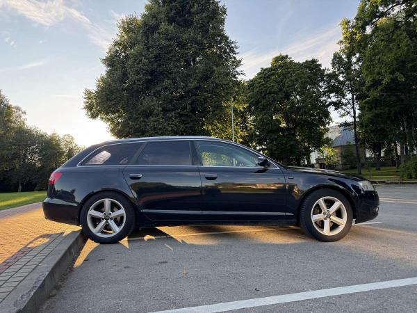 Black Audi A6 2008 in Plunge, with an engine capacity of 2.40 L and mileage of 456 thousand km for 3650 €, photo 5 on AUTOMOTO.COM.LV