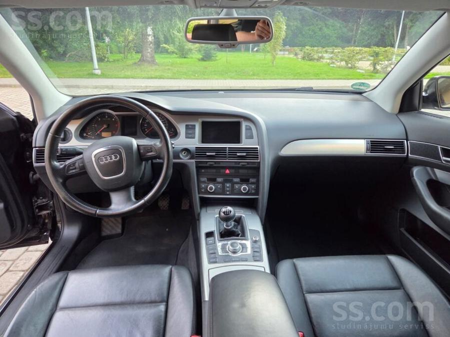 Melns Audi A6 2008 Bauska, ar dzinēja tilpumu 2.00 L un nobraukumu 356 tūkst. km par 4990 €, foto 13 vietnē AUTOMOTO.COM.LV
