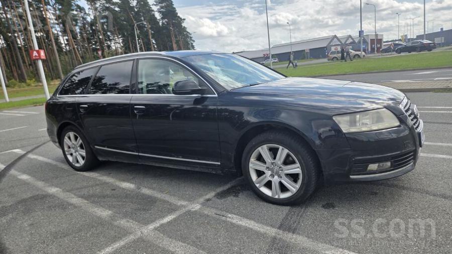Black Audi A6 2008 in Riga, with an engine capacity of 2.00 L and mileage of 306 thousand km for 2600 €, photo 6 on AUTOMOTO.COM.LV