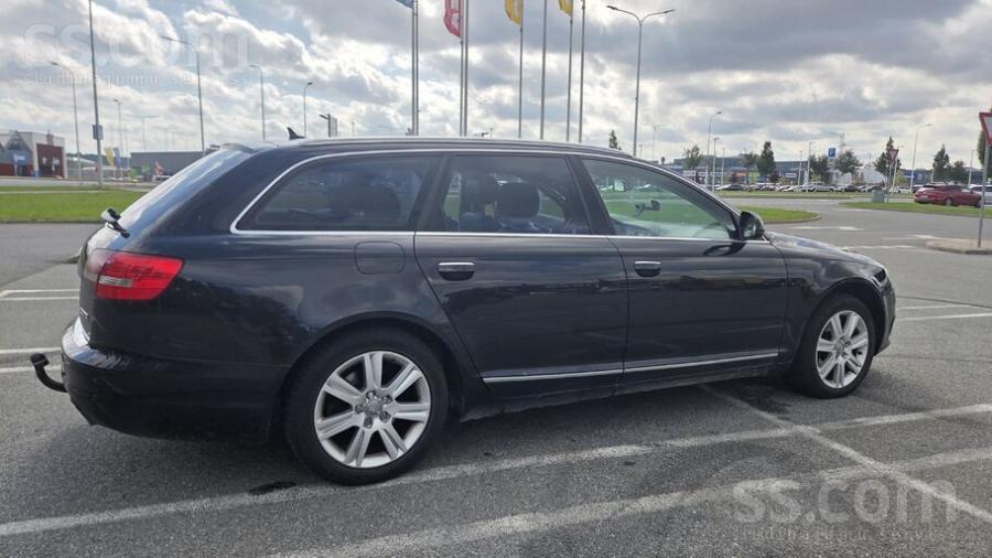 Black Audi A6 2008 in Riga, with an engine capacity of 2.00 L and mileage of 306 thousand km for 2600 €, photo 7 on AUTOMOTO.COM.LV