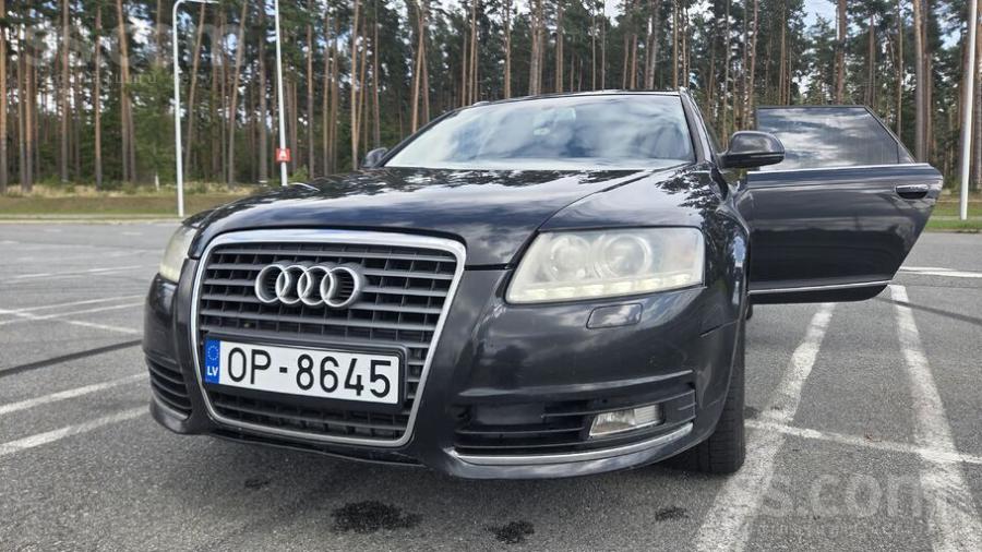 Black Audi A6 2008 in Riga, with an engine capacity of 2.00 L and mileage of 306 thousand km for 2600 €, photo 9 on AUTOMOTO.COM.LV
