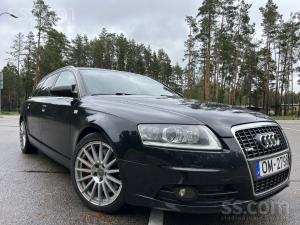 Black Audi A6 2008 in Riga, with an engine capacity of 3.00 L and mileage of 378 thousand km for 3550 €, photo  on AUTOMOTO.COM.LV