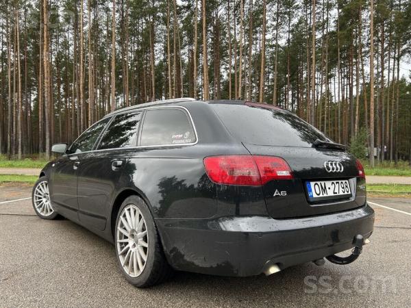 Black Audi A6 2008 in Riga, with an engine capacity of 3.00 L and mileage of 378 thousand km for 3550 €, photo 5 on AUTOMOTO.COM.LV