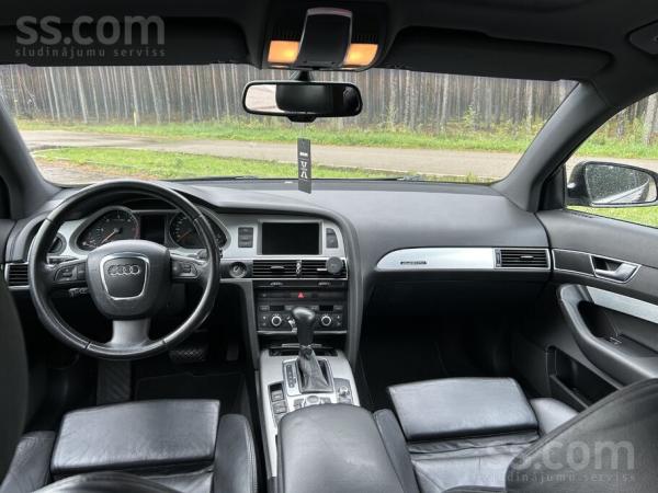 Black Audi A6 2008 in Riga, with an engine capacity of 3.00 L and mileage of 378 thousand km for 3550 €, photo 6 on AUTOMOTO.COM.LV