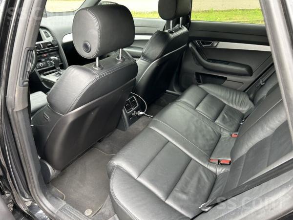 Black Audi A6 2008 in Riga, with an engine capacity of 3.00 L and mileage of 378 thousand km for 3550 €, photo 8 on AUTOMOTO.COM.LV