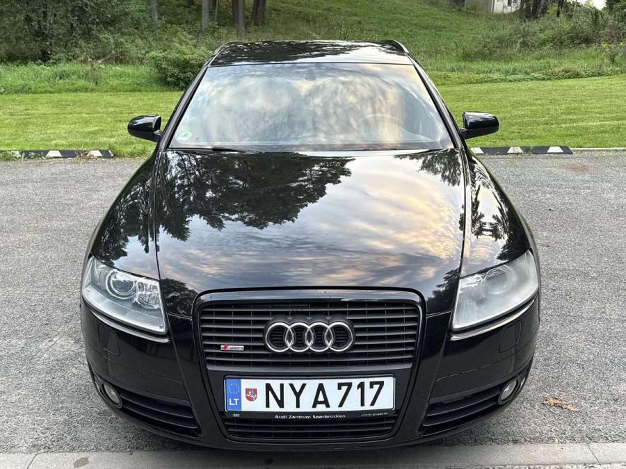 Black Audi A6 2008 in Vilnius, with an engine capacity of 2.70 L and mileage of 361 thousand km for 2999 €, photo 3 on AUTOMOTO.COM.LV