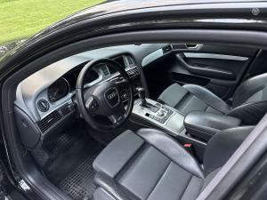 Black Audi A6 2008 in Vilnius, with an engine capacity of 2.70 L and mileage of 361 thousand km for 2999 €, photo 7 on AUTOMOTO.COM.LV