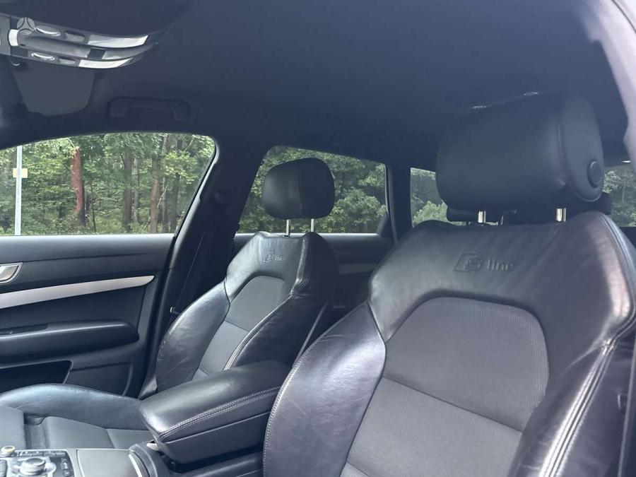 Black Audi A6 2008 in Vilnius, with an engine capacity of 2.70 L and mileage of 361 thousand km for 2999 €, photo 9 on AUTOMOTO.COM.LV