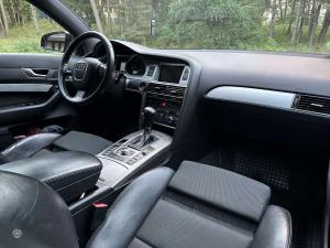Black Audi A6 2008 in Vilnius, with an engine capacity of 2.70 L and mileage of 361 thousand km for 2999 €, photo 12 on AUTOMOTO.COM.LV