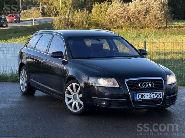 Melns Audi A6 2008 Ogre, ar dzinēja tilpumu 3.00 L un nobraukumu 285 tūkst. km par 4450 €, foto 1 vietnē AUTOMOTO.COM.LV