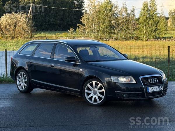 Melns Audi A6 2008 Ogre, ar dzinēja tilpumu 3.00 L un nobraukumu 285 tūkst. km par 4450 €, foto 3 vietnē AUTOMOTO.COM.LV