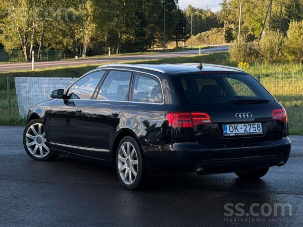Melns Audi A6 2008 Ogre, ar dzinēja tilpumu 3.00 L un nobraukumu 285 tūkst. km par 4450 €, foto 6 vietnē AUTOMOTO.COM.LV