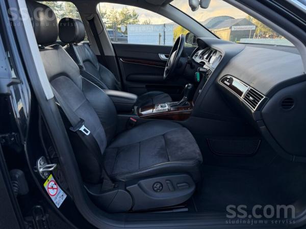 Melns Audi A6 2008 Ogre, ar dzinēja tilpumu 3.00 L un nobraukumu 285 tūkst. km par 4450 €, foto 10 vietnē AUTOMOTO.COM.LV