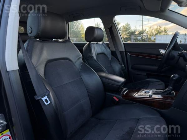 Melns Audi A6 2008 Ogre, ar dzinēja tilpumu 3.00 L un nobraukumu 285 tūkst. km par 4450 €, foto 11 vietnē AUTOMOTO.COM.LV