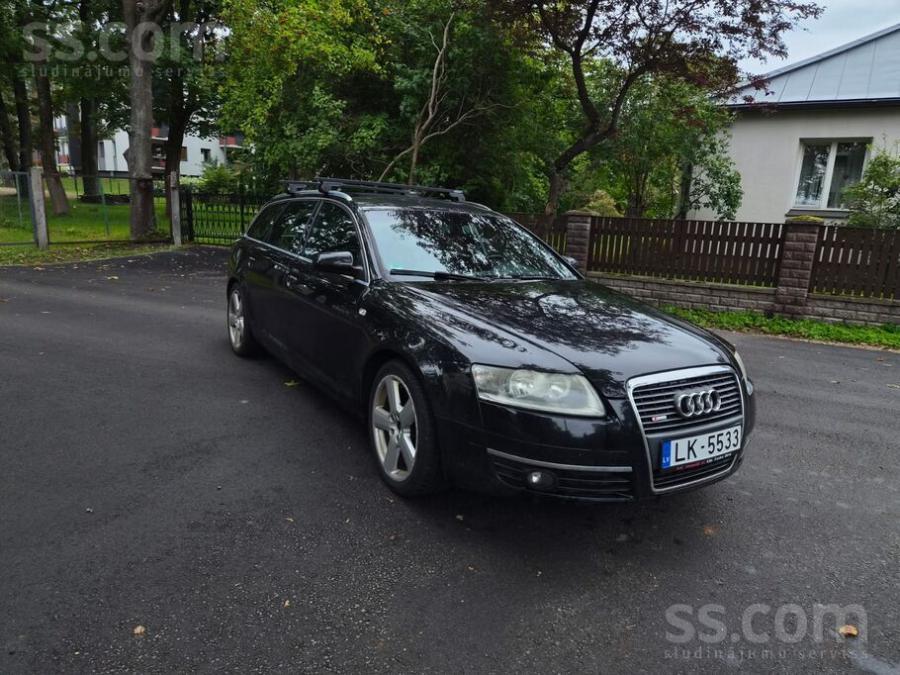 Melns Audi A6 2008 Rīga, ar dzinēja tilpumu 2.70 L un nobraukumu 279 tūkst. km par 3000 €, foto 1 vietnē AUTOMOTO.COM.LV