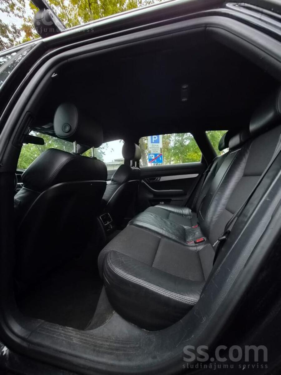Melns Audi A6 2008 Rīga, ar dzinēja tilpumu 2.70 L un nobraukumu 279 tūkst. km par 3000 €, foto 10 vietnē AUTOMOTO.COM.LV