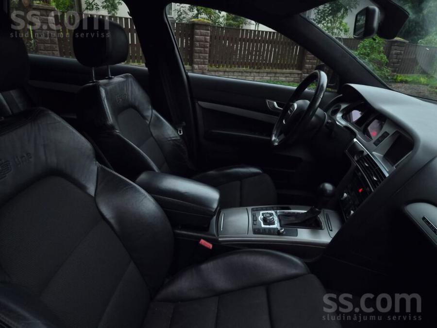 Melns Audi A6 2008 Rīga, ar dzinēja tilpumu 2.70 L un nobraukumu 279 tūkst. km par 3000 €, foto 12 vietnē AUTOMOTO.COM.LV
