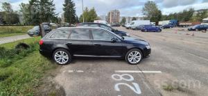 Черный Ауди А6 2008 в Рига, объемом двигателя 2.70 л и пробегом 271 тыс. км за 6499 €, фото  на AUTOMOTO.COM.LV