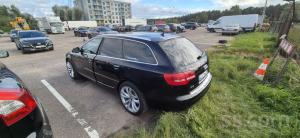 Черный Ауди А6 2008 в Рига, объемом двигателя 2.70 л и пробегом 271 тыс. км за 6499 €, фото 6 на AUTOMOTO.COM.LV