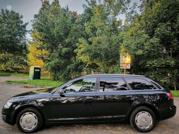 Black Audi A6 2008 in Trakai, with an engine capacity of 1.97 L and mileage of 289 thousand km for 2640 €, photo 6 on AUTOMOTO.COM.LV