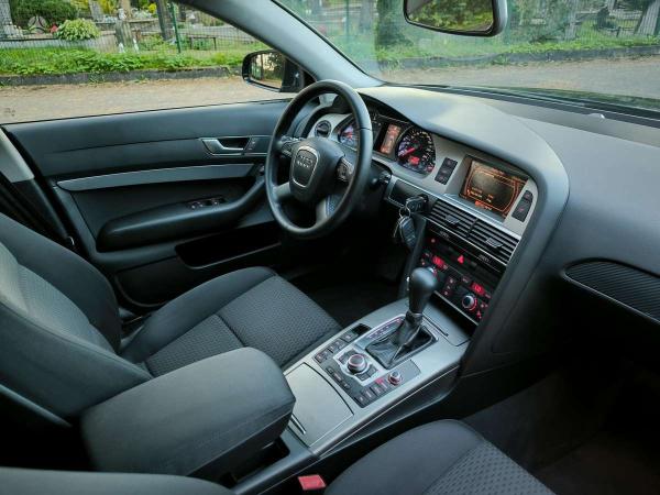 Black Audi A6 2008 in Trakai, with an engine capacity of 1.97 L and mileage of 289 thousand km for 2640 €, photo 11 on AUTOMOTO.COM.LV