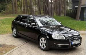 Black Audi A6 2008 in Vilnius, with an engine capacity of 3.00 L and mileage of 286 thousand km for 2200 €, photo  on AUTOMOTO.COM.LV