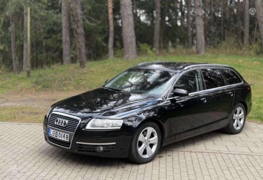 Black Audi A6 2008 in Vilnius, with an engine capacity of 3.00 L and mileage of 286 thousand km for 2200 €, photo 3 on AUTOMOTO.COM.LV