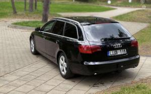 Black Audi A6 2008 in Vilnius, with an engine capacity of 3.00 L and mileage of 286 thousand km for 2200 €, photo 8 on AUTOMOTO.COM.LV