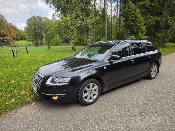 Черный Ауди А6 2008 в Алуксне, объемом двигателя 2.00 л и пробегом 376 тыс. км за 2400 €, фото 3 на AUTOMOTO.COM.LV